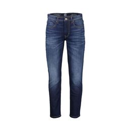 Lerros 5-Pocket-Jeans Baxter mit leichten Abriebeffekten, blau