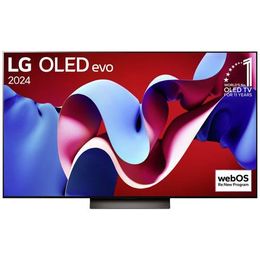 LG Electronics OLED65C47LA 4K OLED evo TV OLED-TV 165 cm 65 Zoll EEK F (A - G) CI+, DVB-C, DVB-S2, DVB-T2, Smart TV, UHD, WLAN Schwarz