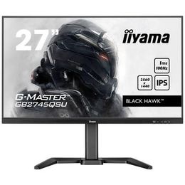 iiyama G-MASTER Black Hawk GB2745QSU-B1 LCD-Monitor EEK E (A - G) 68.6 cm (27 Zoll) 2560 x 1440 Pixel 16:9 1 ms HDMI®, DisplayPort, Kopfhörer (3.5 mm Klinke),