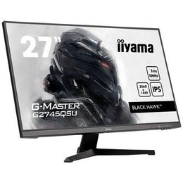 iiyama G-MASTER Black Hawk G2745QSU-B1 LCD-Monitor EEK E (A - G) 68.6 cm (27 Zoll) 2560 x 1440 Pixel 16:9 1 ms HDMI®, DisplayPort, Kopfhörer (3.5 mm Klinke),