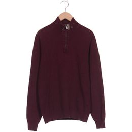 Massimo Dutti Herren Pullover, bordeaux, Gr. 46