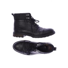 Tommy Hilfiger Herren Stiefel, schwarz