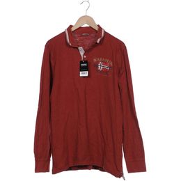 Napapijri Herren Poloshirt, rot