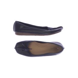 Clarks Damen Ballerinas, marineblau, Gr. 37.5