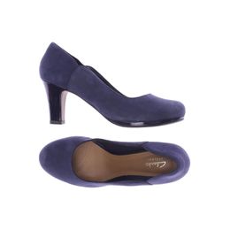 Clarks Damen Pumps, marineblau