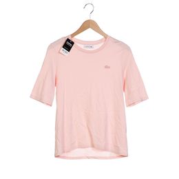 Lacoste Damen T-Shirt, pink, Gr. 40