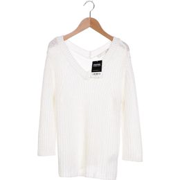 Oui Damen Pullover, weiß