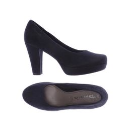 Tamaris Damen Pumps, schwarz, Gr. 37