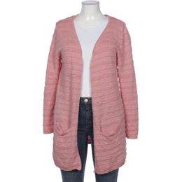 Tom Tailor Denim Damen Strickjacke, pink, Gr. 42