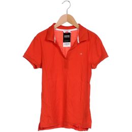Calvin Klein Damen Poloshirt, rot, Gr. 36