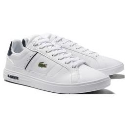 Sneaker LACOSTE "EUROPA PRO 123 1 SMA" Gr. 46, blau (weiß, navy) Schuhe Schnürhalbschuhe