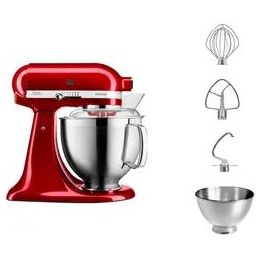 KitchenAid Küchenmaschine "Artisan 5KSM185PSECA", rot (candy apple), B:24cm H:36cm T:37cm, Küchenmaschinen