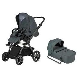 Kombi-Kinderwagen Hartan "Topline 4.0 GTS", grau (animal stars), Baby, Aluminium, Polyester, Baumwolle, Kinderwagen, mit Kombitasche; Made in Germany