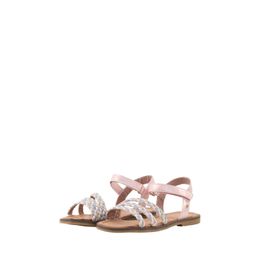 Tom Tailor Mädchen Sandalen mit Klettverschluss, rosa, Uni, Gr. 38