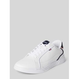 Tommy Hilfiger Sneaker aus Leder mit Label-Detail