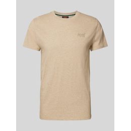 Superdry T-Shirt in Melange-Optik Modell 'Vintage Logo'