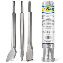 S&R SDS-plus Meißel-Set