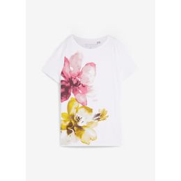 bonprix Shirt mit Blumendruck