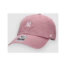 47Brand MLB NY Yankees Base Runner '47 Clean Up Cap mauve