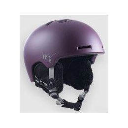 TSG Lotus Solid Color Helm satin eggplant