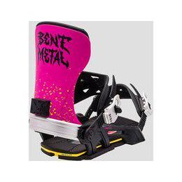 Bent Metal Transfer 2024 Snowboard-Bindung pink
