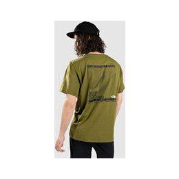 The North Face Foundation Mountain Lines Graphic T-Shirt forest olive