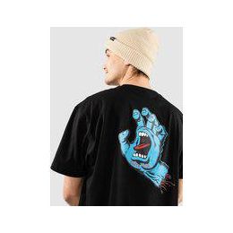 Santa Cruz Screaming Hand Chest T-Shirt black