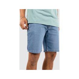 Urban Classics Relaxed Fit Jeans Shorts blue washed