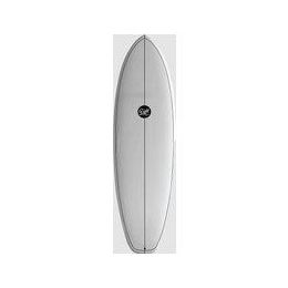 Light Hybrid Plus White - Epoxy - Future 7'6 Surfboard uni