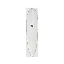 Light Minilog White - Epoxy - US + Future 7-0 Surfboard uni