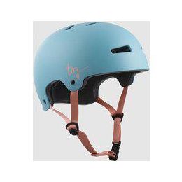 TSG Evolution WMN Solid Color Helm satin porcelain blue