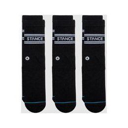 Stance Basic 3 Pack Crew Socks black