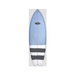 Buster 5'10 Quad Fish Surfboard grau