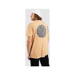 Santa Cruz Abyss Dot T-Shirt sandstone