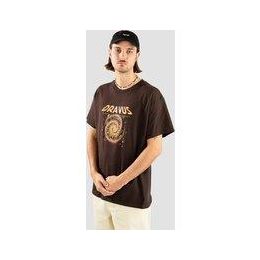 Dravus Earth Salutation T-Shirt brown