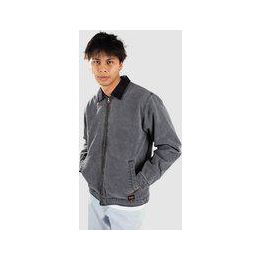 Element Parker Canvas Jacke washed black