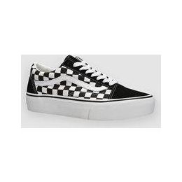 Vans Checkerboard Old Skool Platform Sneakers true white