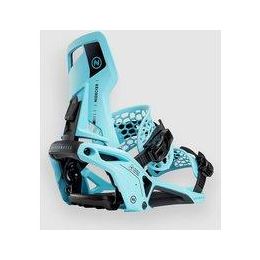 Nidecker Supermatic 2025 Snowboard-Bindung escape cyan