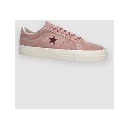 Converse One Star Pro Vintage Suede Skateschuhe cherry vision