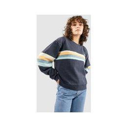 Rip Curl Surf Revival Pannelled Crew Sweater navy