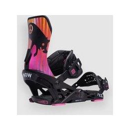 Now Yes Collab SNowboard-Bindung pink