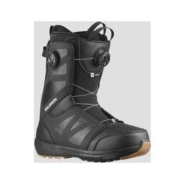 Salomon Launch Boa SJ 2024 Snowboard-Boots blackblackwhite