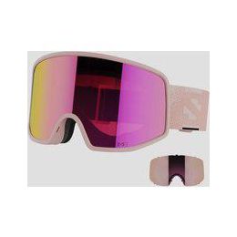 Salomon Sentry Pro Tropical Peach Goggle sigma poppy red