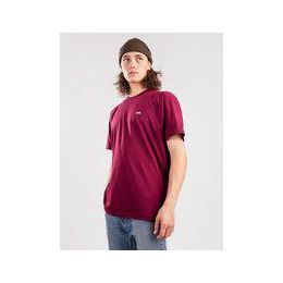 Vans Left Chest Logo T-Shirt burgundy