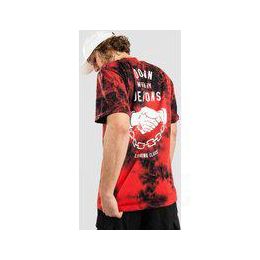 Lurking Class Down With My Demons T-Shirt red tie dye