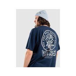 Vans Off The Wall Social Clu T-Shirt dress blues