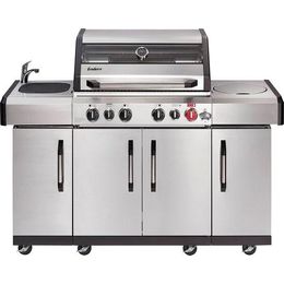 Enders® Gasgrill Kansas II Pro 4 SIK Profi Turbo, BxTxH: 153x64x118 cm