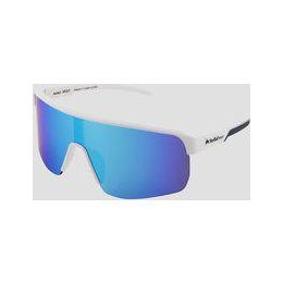 Red Bull SPECT Eyewear DAKOTA-002 White Sonnenbrille smoke with blue mirror