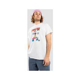 Thrasher Kid Cover T-Shirt white