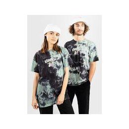 RIPNDIP Kaleidoscopic T-Shirt black & sage tie dye